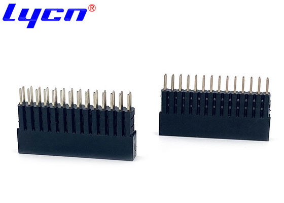 SMT Female To Female Header Connector 2.54 Mm Phosphorous Bronze